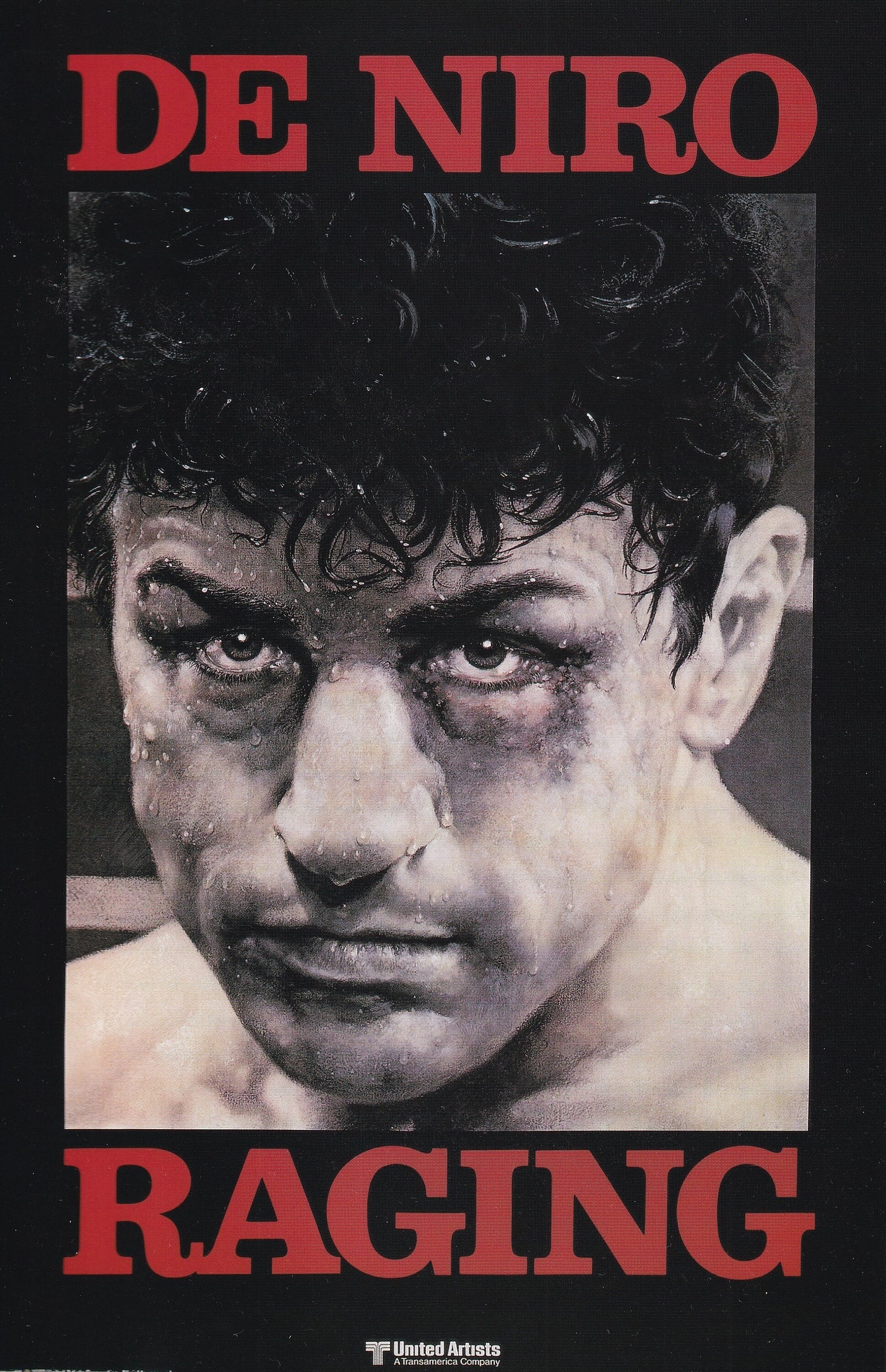 Original Vintage Mini Poster / Book Clipping - Raging Bull - Etsy