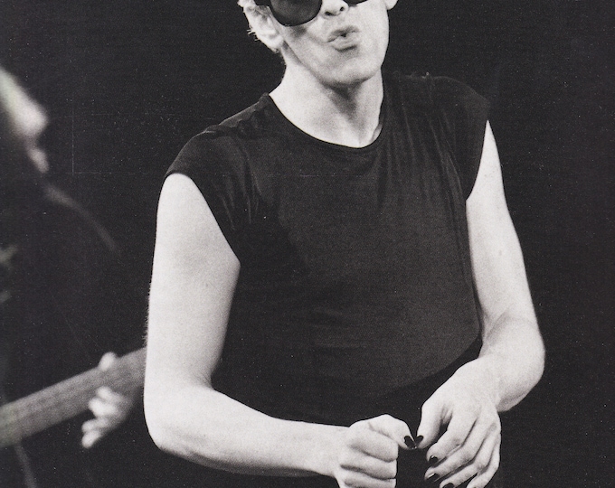 Original Vintage Mini Poster / Book Clipping - Lou Reed, Santa Monica ...