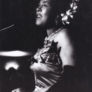 Original Vintage Mini Poster / Book Clipping & Card Frame - Billie ...