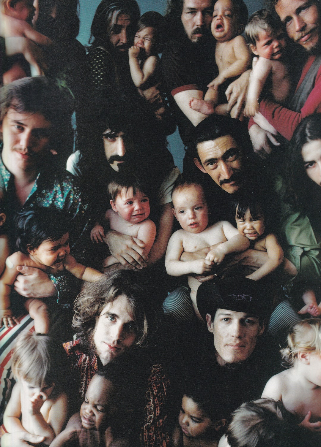 Original Vintage Mini Poster / Book Clipping - Frank Zappa & Mothers of ...