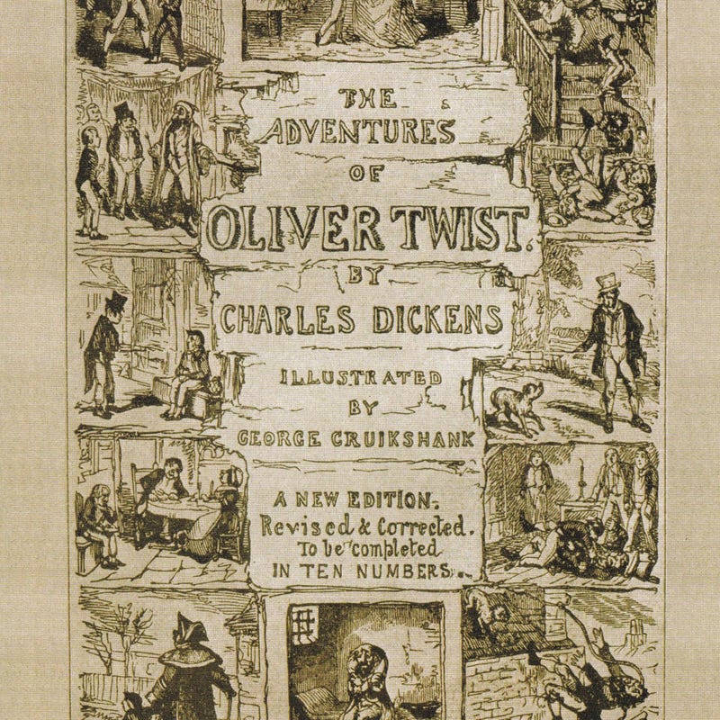 Vintage Oliver Twist Book - Etsy Canada