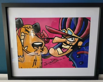 Original David Bannerman Fan Art Painting 1 of 1 - Etsy