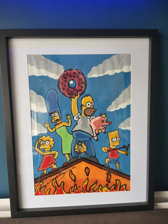 Original David Bannerman Fan Art Painting 1 of 1 - Etsy