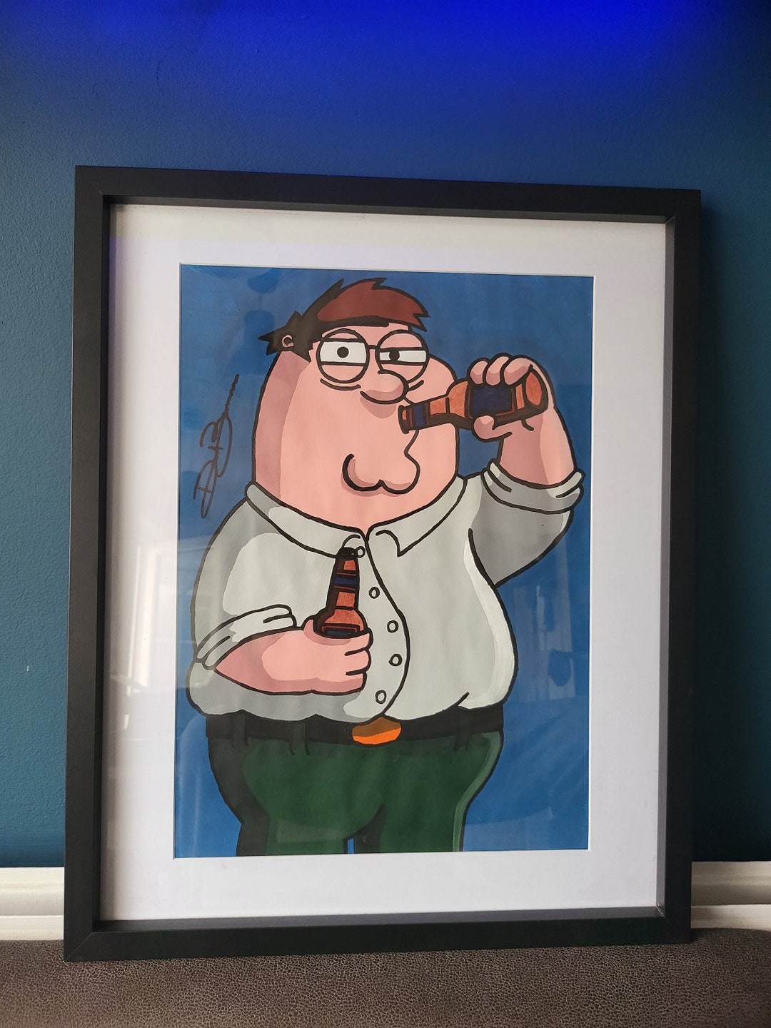 Original David Bannerman Fan Art Painting 1 of 1 - Etsy