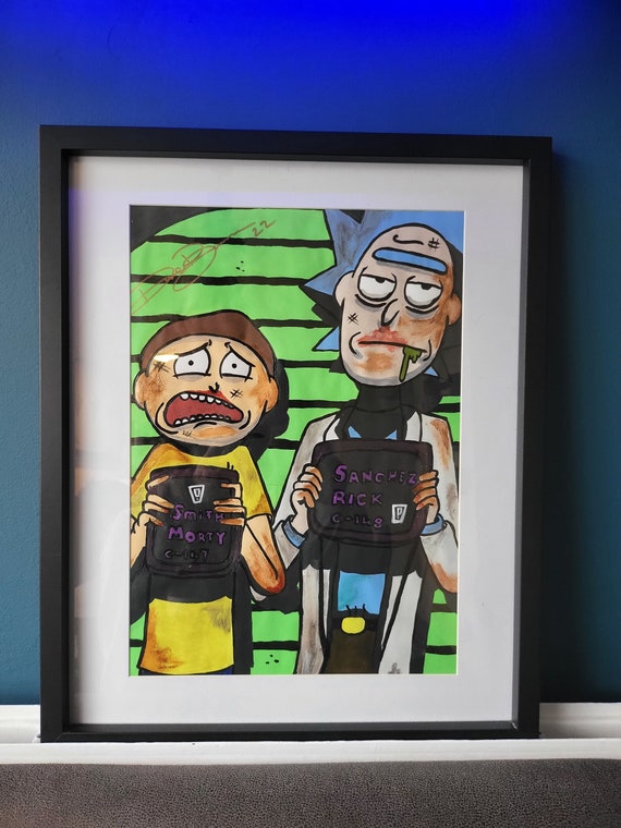 Original David Bannerman Fan Art Painting 1 of 1 - Etsy