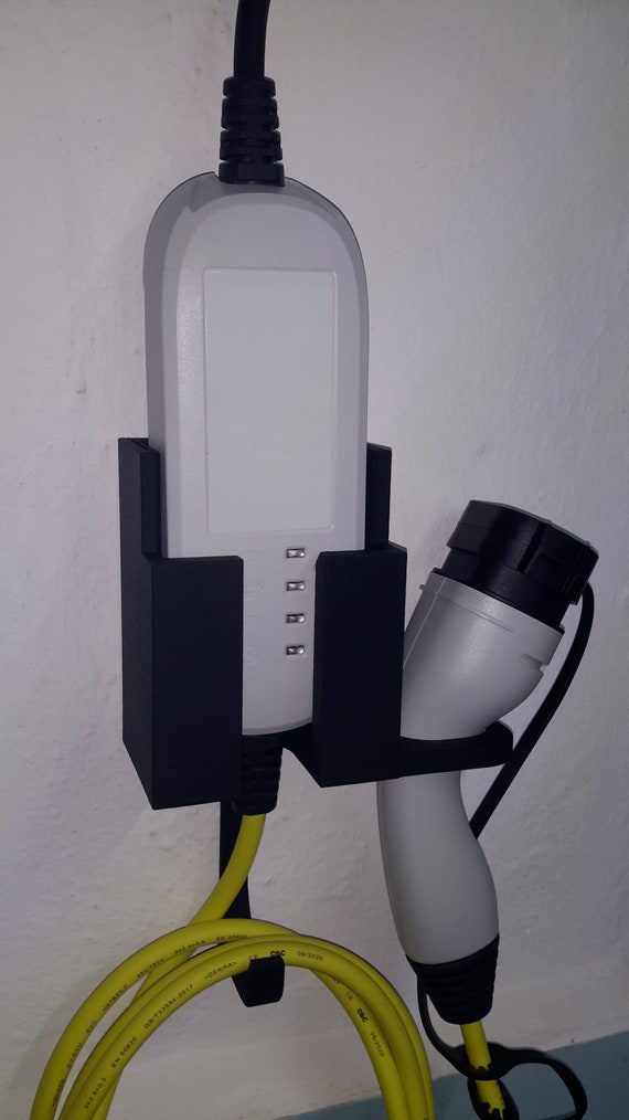 Wall Mount Charger Smart Mercedes EQ VW ID3 Charging Cable Holder Etsy