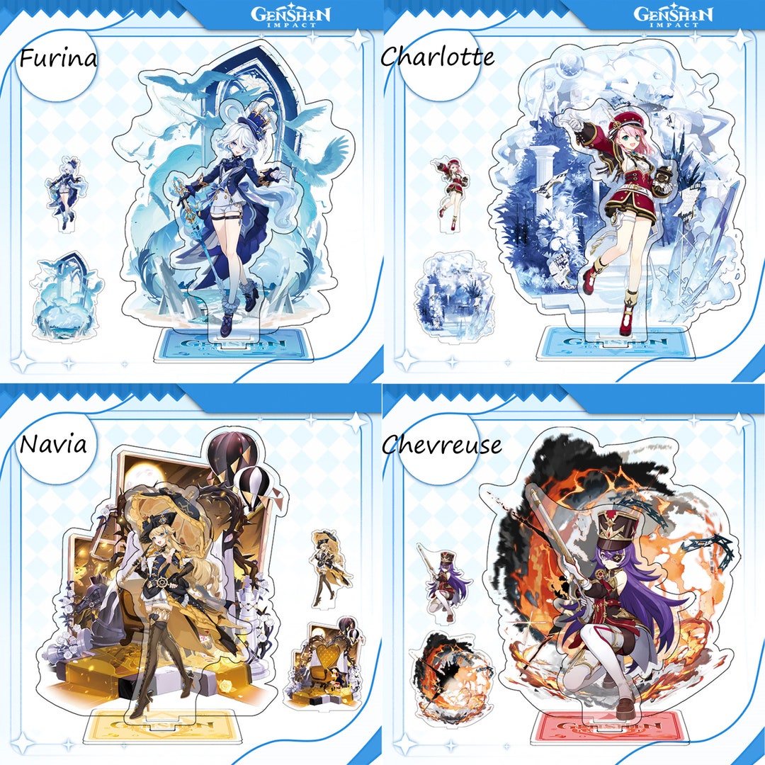 Genshin Impact Character Stand Acrylic Standee Genshin Impact Acrylic ...