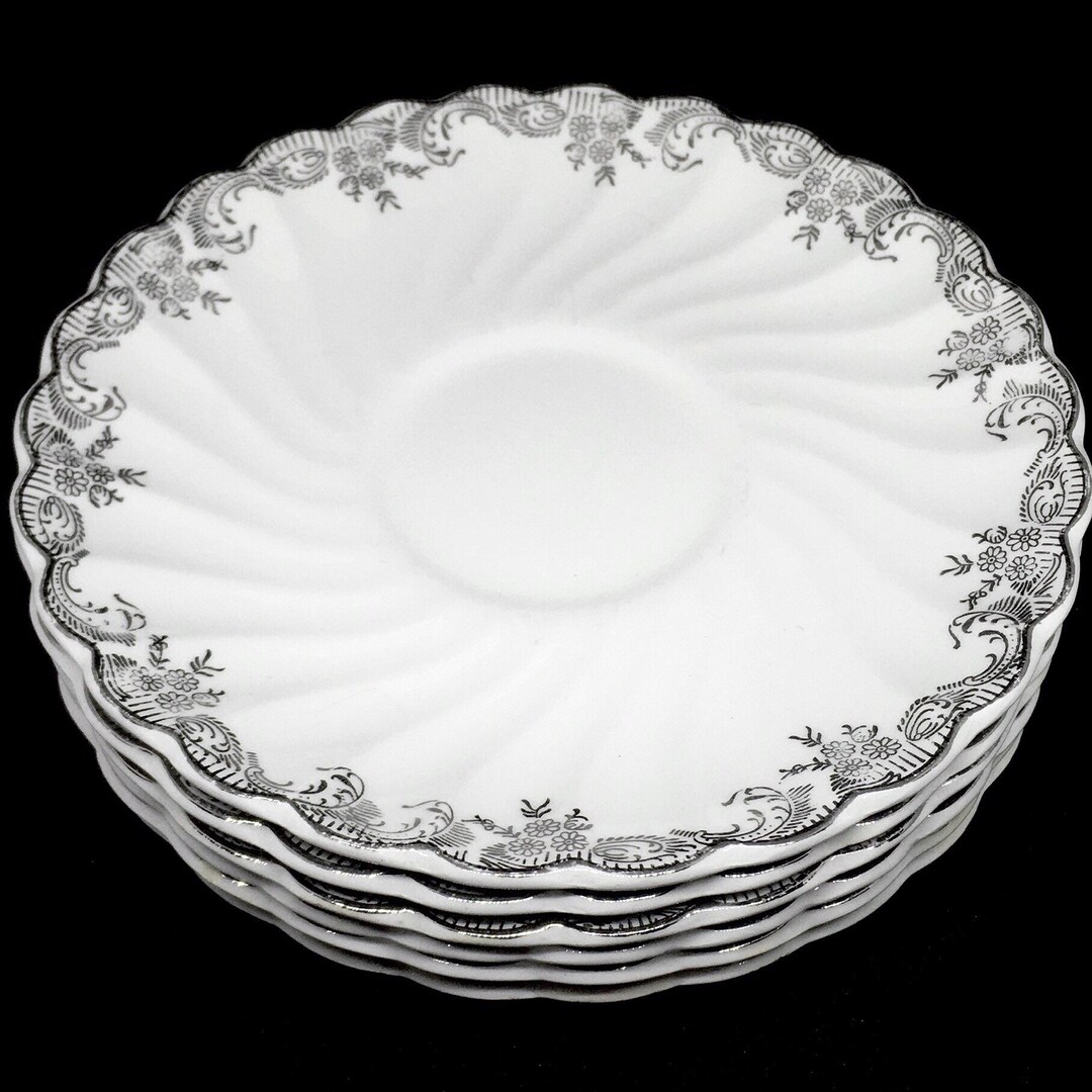 1940s Johnson Brothers Ironstone England Snow White Regency Floral ...