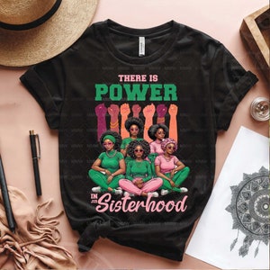 Power in Sisterhood, Sistas Clipart PNG, Black Sistas Design ...