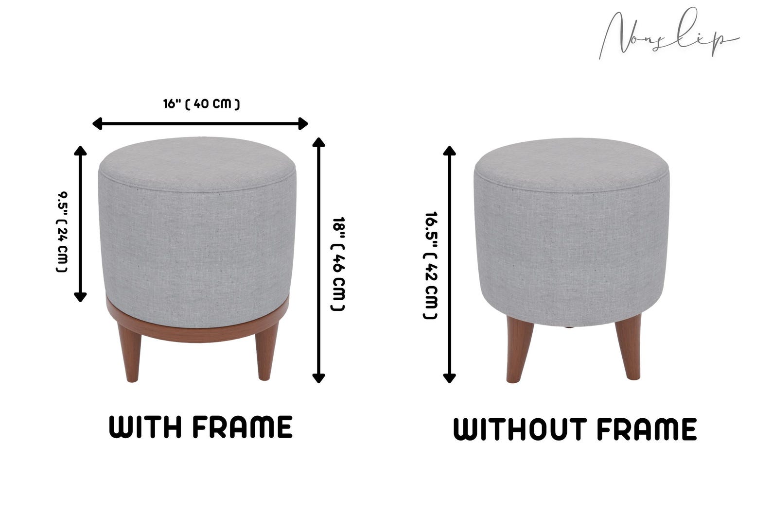 Colorful Modern Decor Round Pouf, Elegance Pouf, Entryway Decoration ...