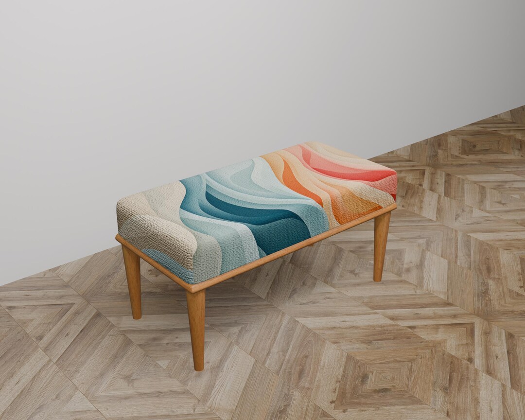 Wood Outdoor Bench, Accent Bench, Custom Made Bench, Rustic Dining ...