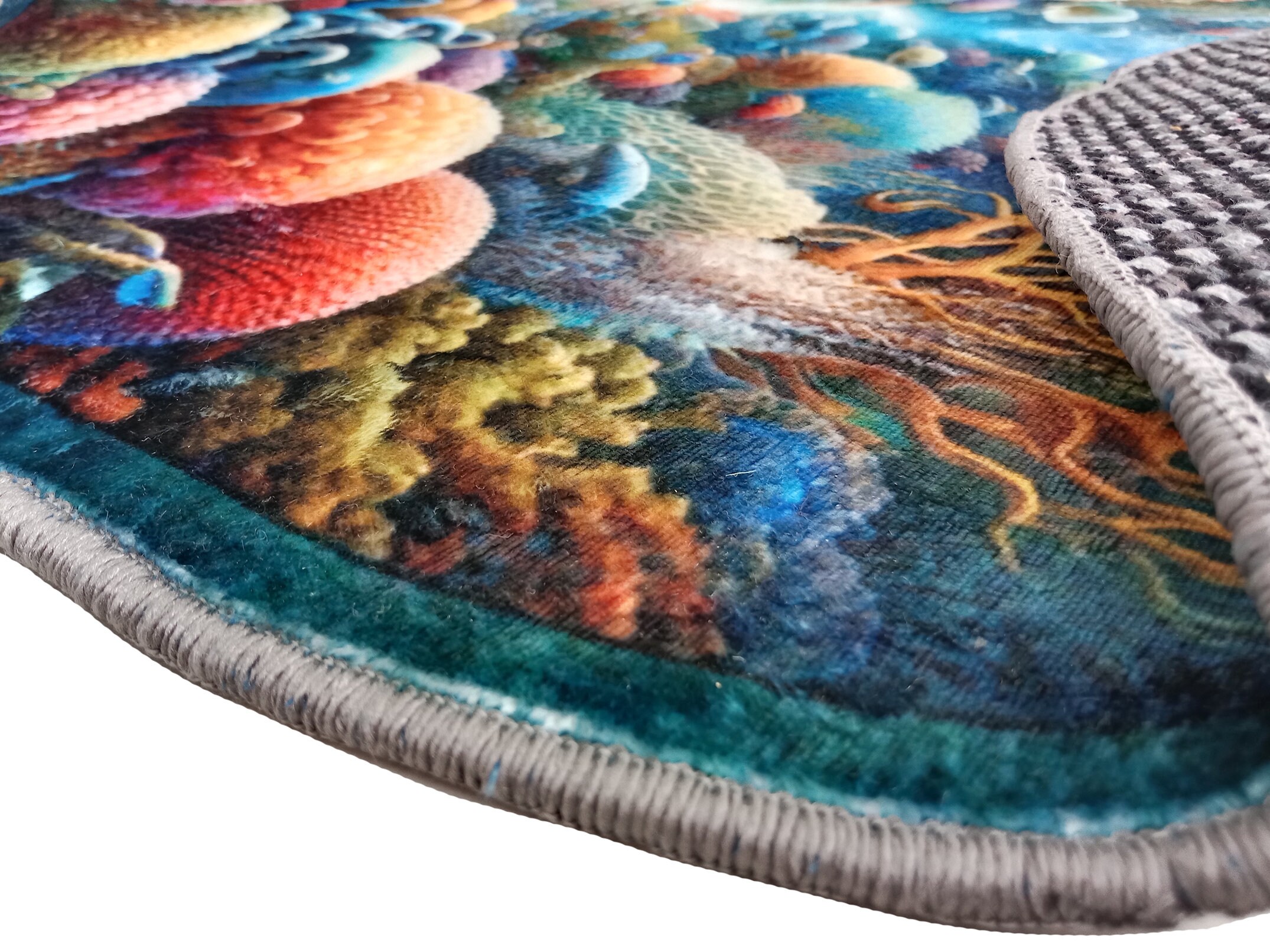 Calypso Rug, Maritime Rug, Nautical Rug, Round Shaped Rug, Handmade Rug ...