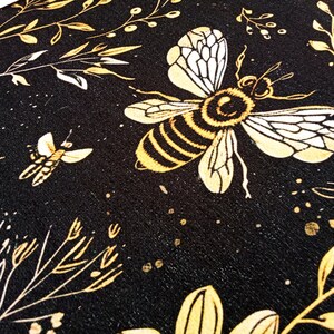 Bee Pattern Rug, Outdoor Non-slip Rug, Washable Rug, Honeybee Patterned ...