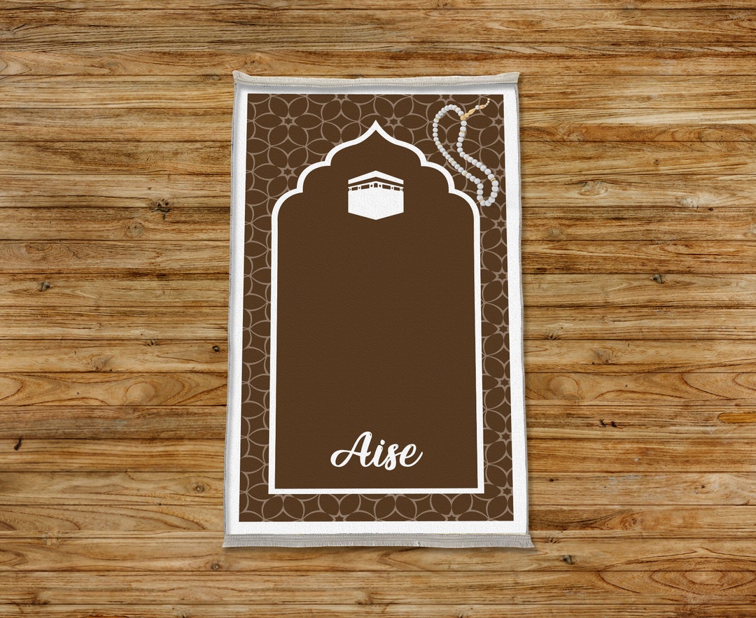 Mosque Sajadah, Muslim Prayer Mat, Soft Plush Salah Mat, Large Sajadah ...