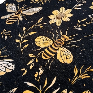 Bee Pattern Rug, Outdoor Non-slip Rug, Washable Rug, Honeybee Patterned ...