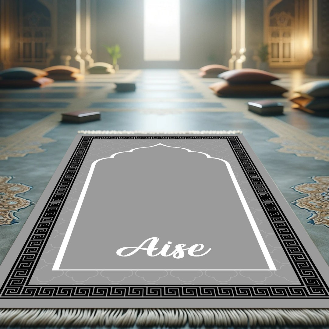 Muslim Prayer Rug, Salah Mat, Eid Gift Rug, Prayer Rug for Muslim ...