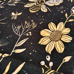 Bee Pattern Rug, Outdoor Non-slip Rug, Washable Rug, Honeybee Patterned ...