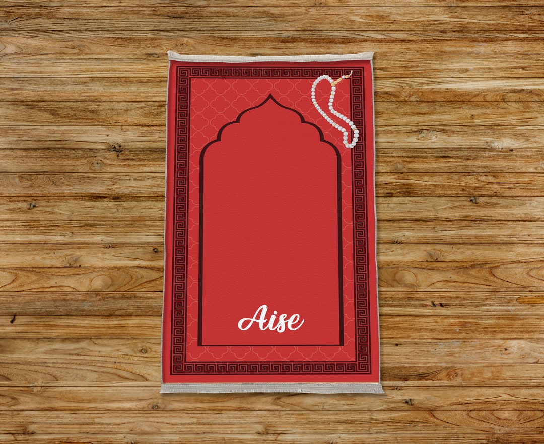 Luxurious Prayer Rug, Prayer Layer, Stylish Muslim Mat, Masjid Sajadah ...