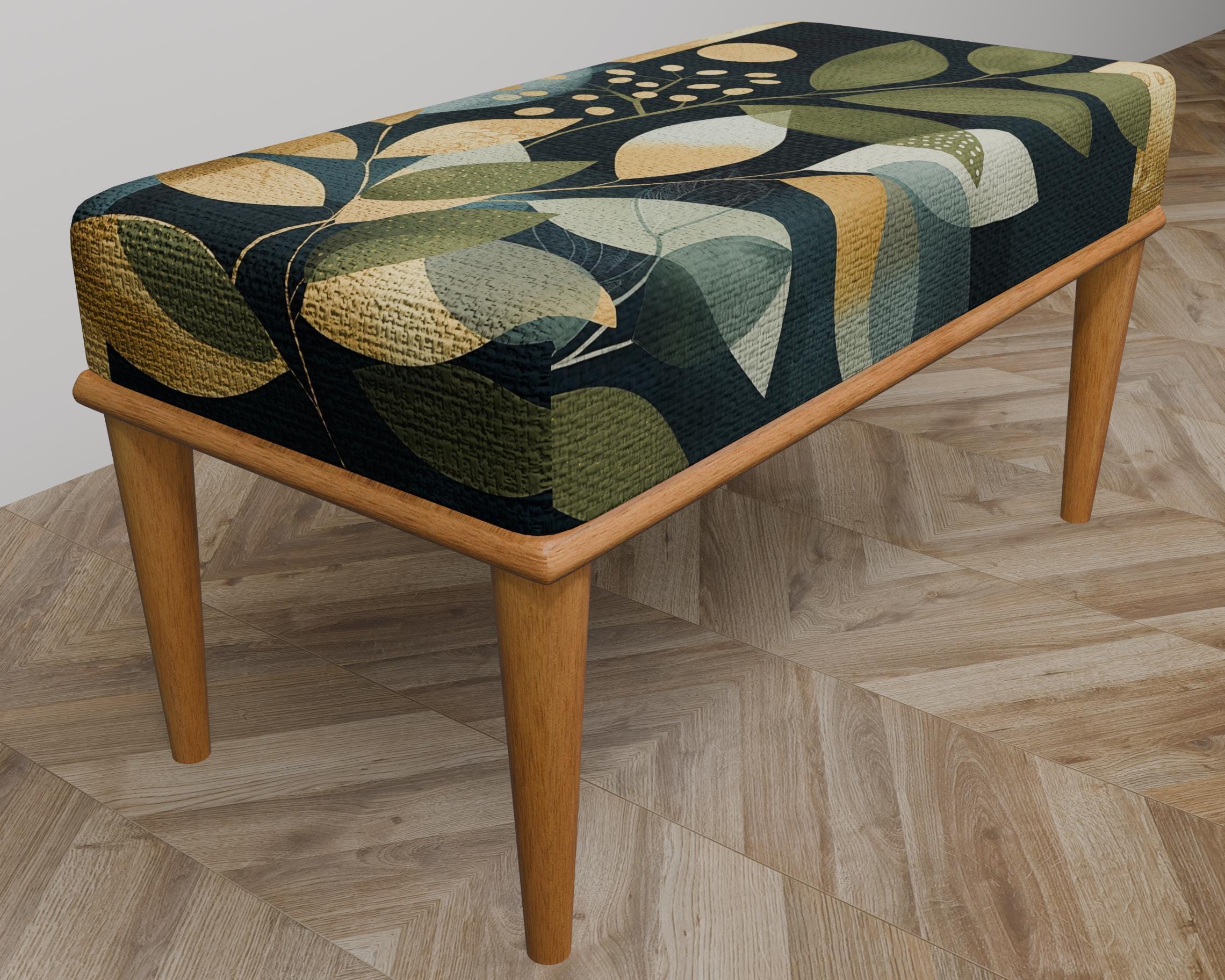 Dining Table Bench, Earth Tone Bench, Entryway Bench, Soft Bench ...