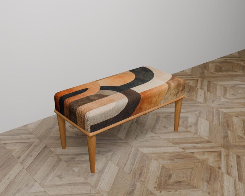 Vanity Table Bench, Cozy Bench, Entryway Bench, Aesthetic Bench, Soft ...