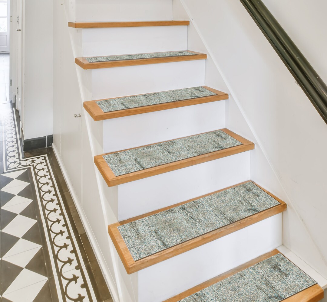 Fresh Step Rug, Bullnose Runner, Clearwater Stair Rug, Printed Floor ...