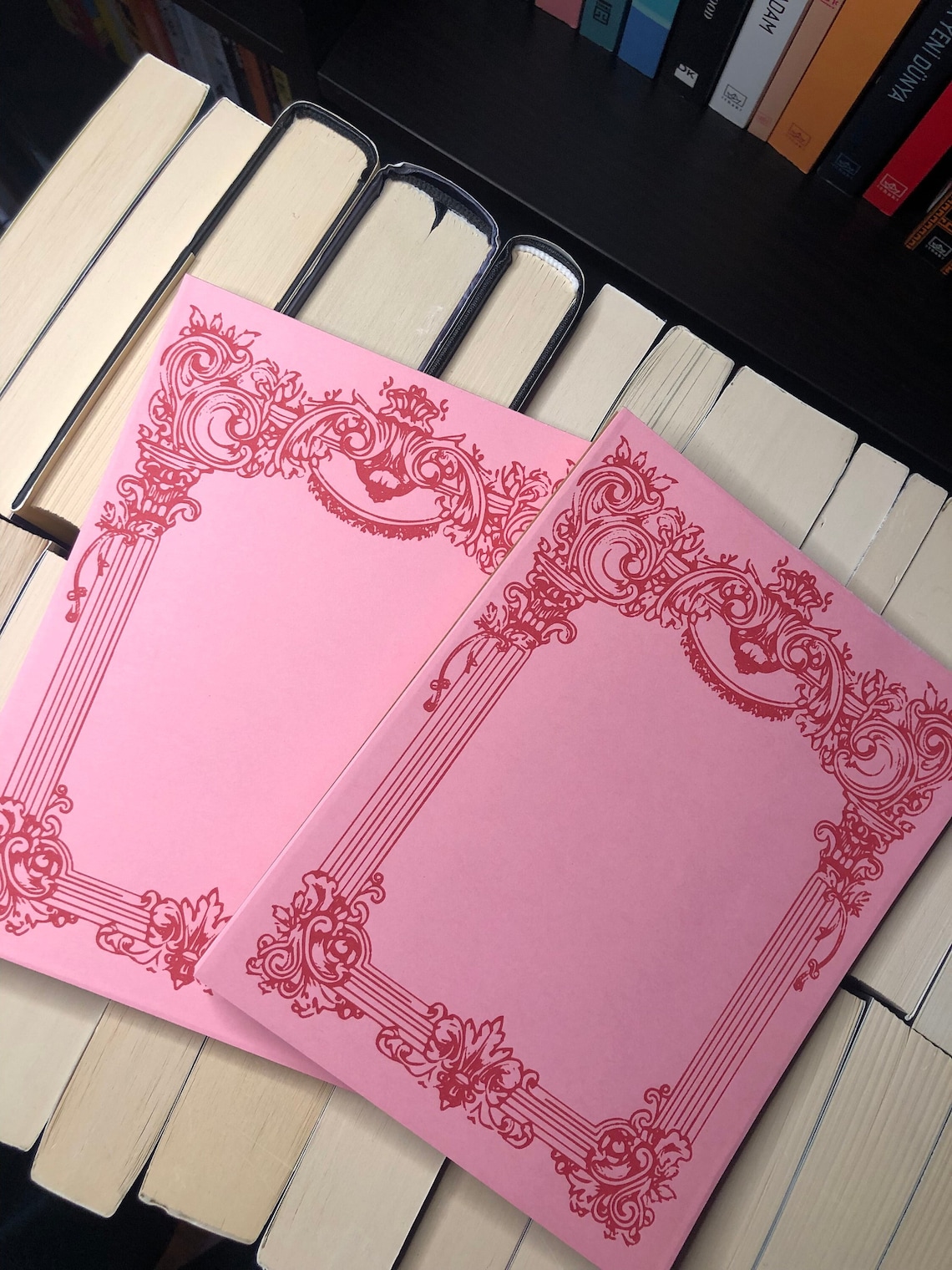 Vintage Notepad, Pink Notepad, Memo Notepad, Stationery Lover Gift ...