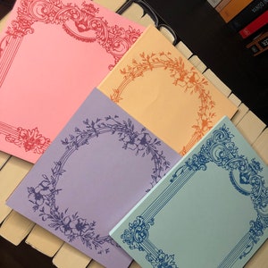 Vintage Notepad, Pink Notepad, Memo Notepad, Stationery Lover Gift ...