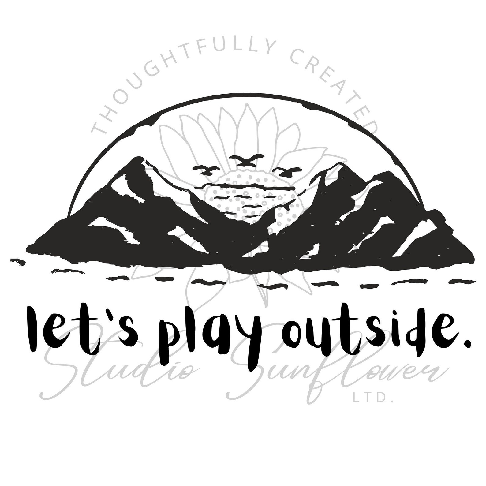 Let's Play Outside - Digital Print - Etsy