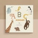 Alphabet Animals Book Childrens Abc Book Boho Alphabet - Etsy