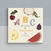 ABC Book Fruits and Vegetables Childrens Picture Alphabet Book, Learn ...