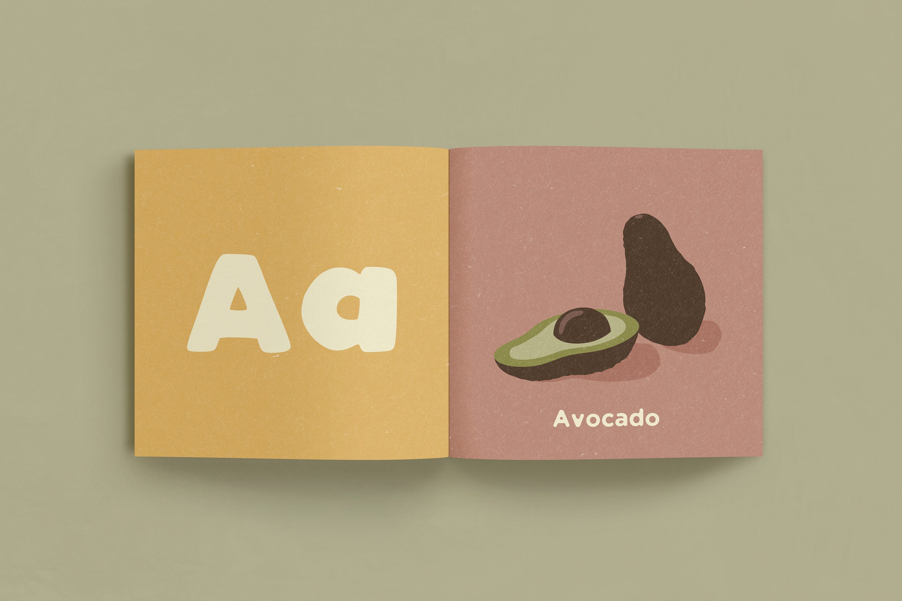 ABC Book Fruits and Vegetables Childrens Picture Alphabet Book, Learn ...