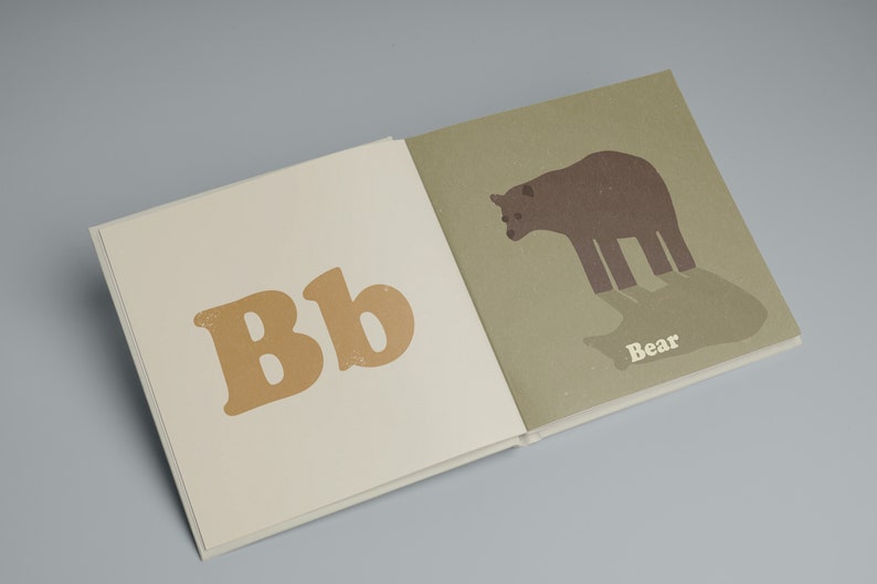 ABC Animals Book Childrens Alphabet Book, Learn the Abc, Baby's First ...