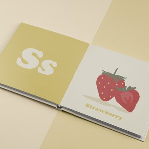 ABC Book Fruits and Vegetables - Childrens Alphabet Book, Learn the ...