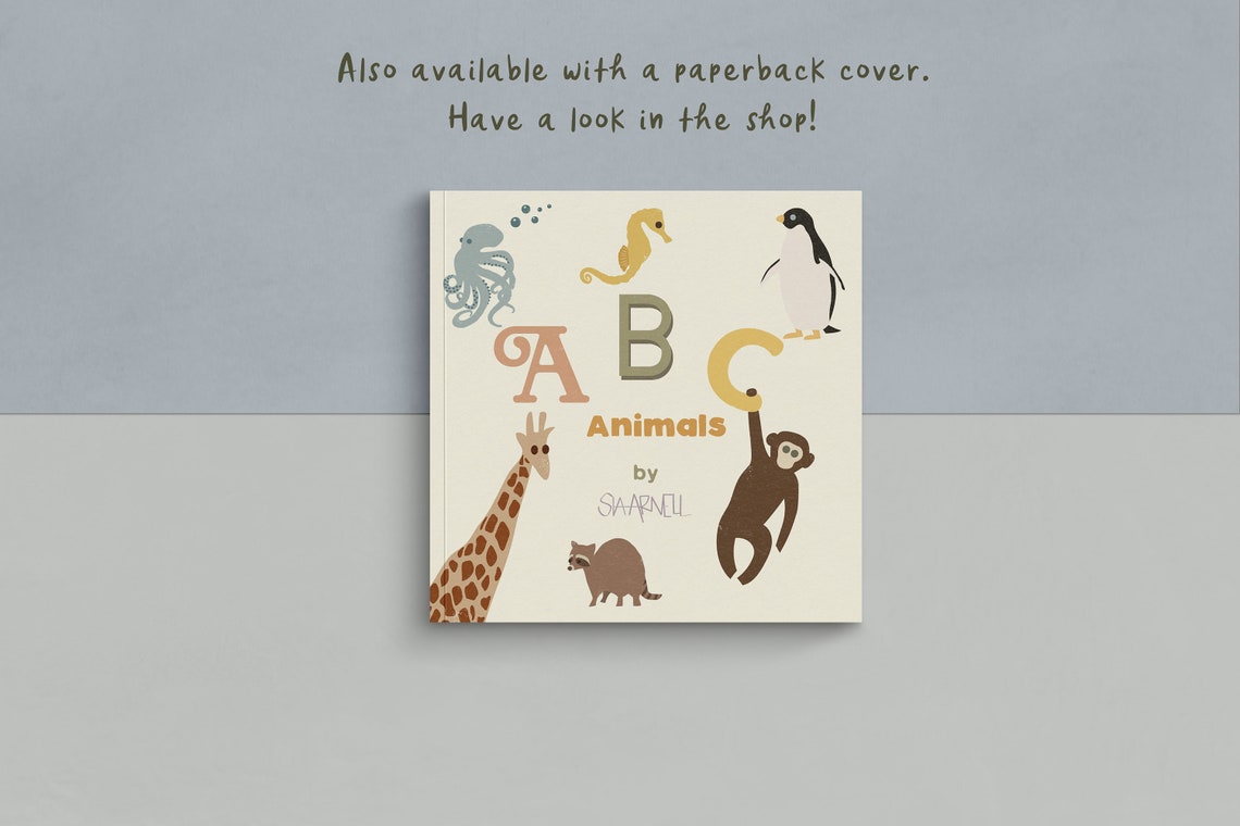 ABC Animals Book Childrens Alphabet Book, Learn the Abc, Baby's First ...