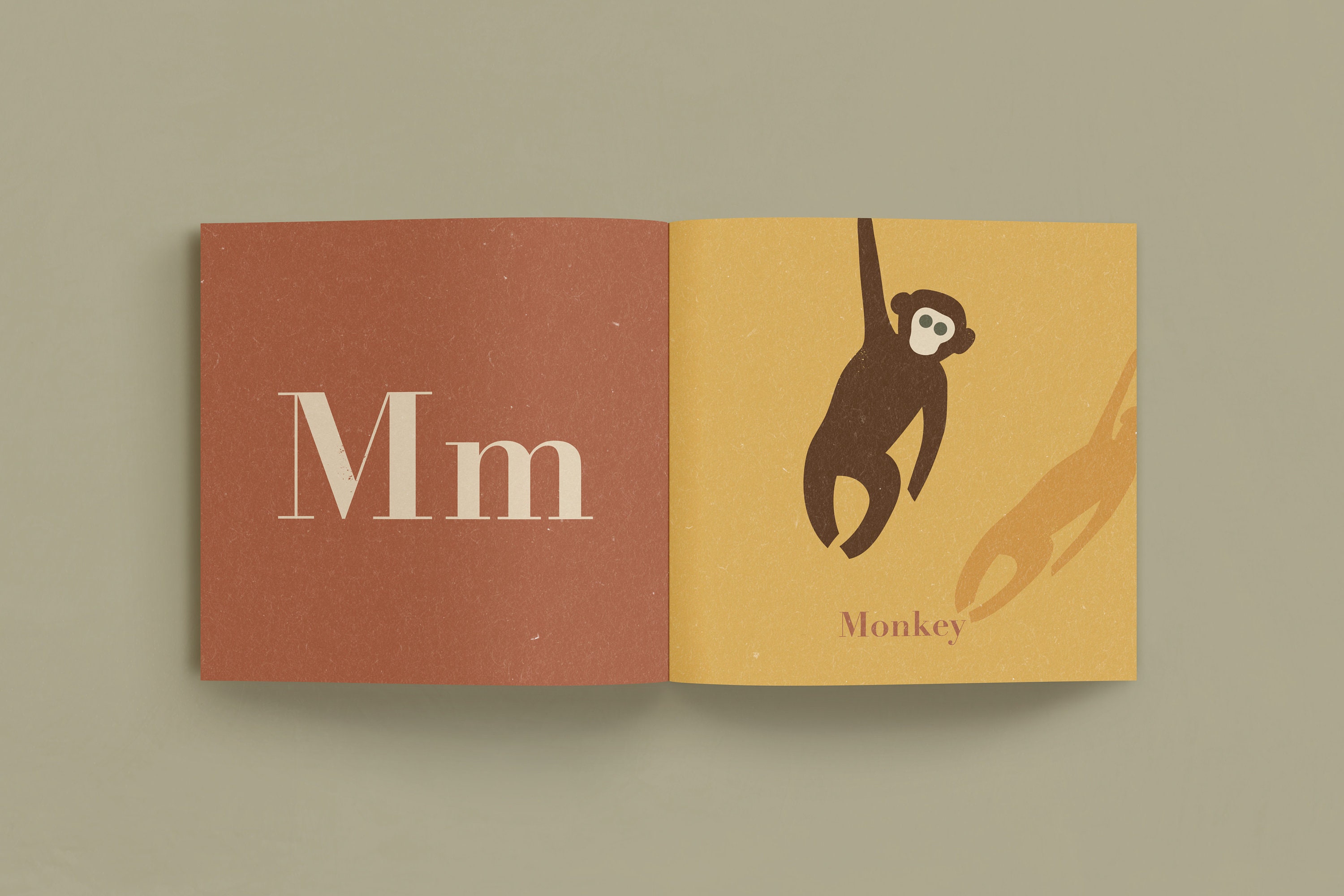 Alphabet Animals Book Childrens Abc Book Boho Alphabet - Etsy