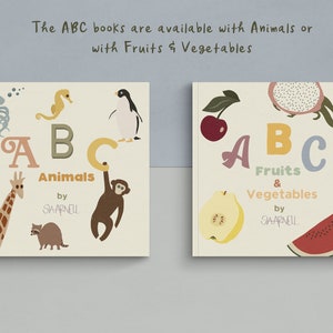 ABC Animals Book Childrens Alphabet Book, Learn the Abc, Baby's First ...