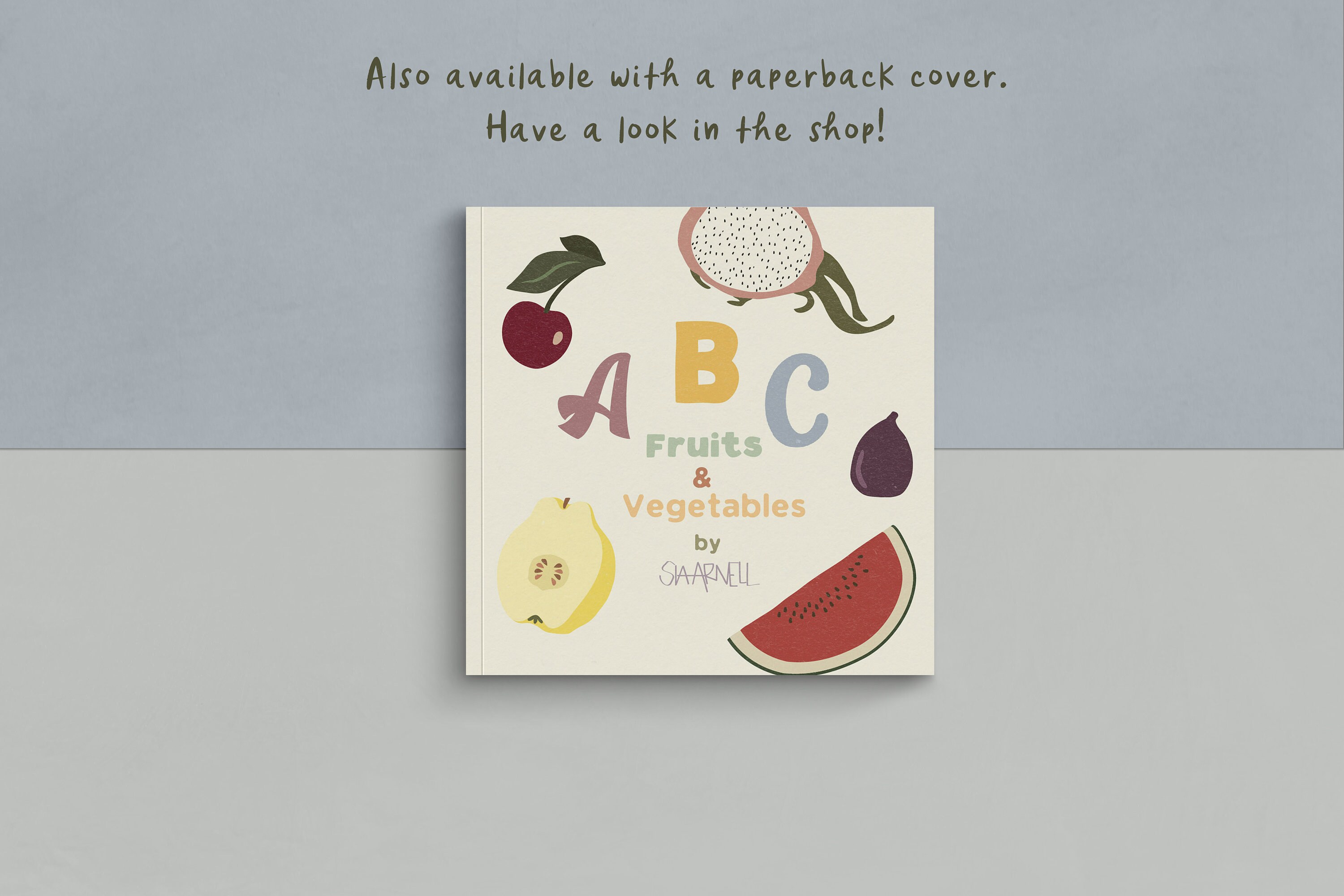 ABC Book Fruits and Vegetables - Childrens Alphabet Book, Learn the ...
