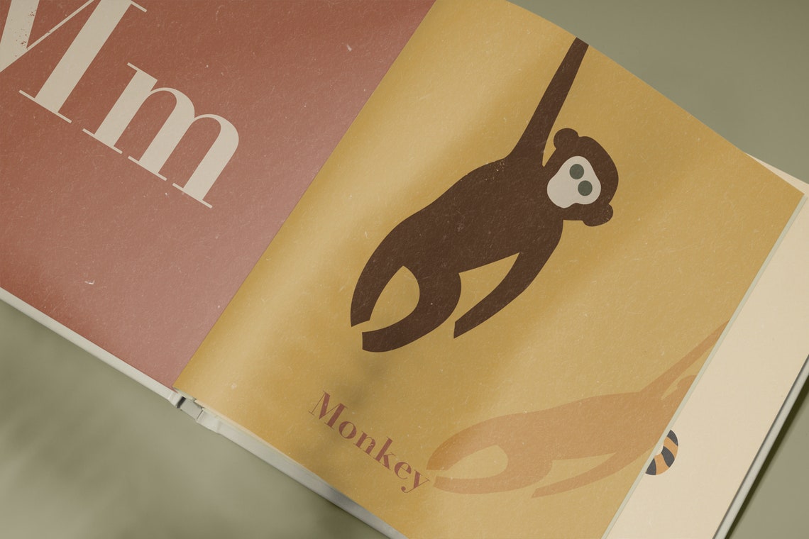 ABC Animals Book Childrens Alphabet Book, Learn the Abc, Baby's First ...