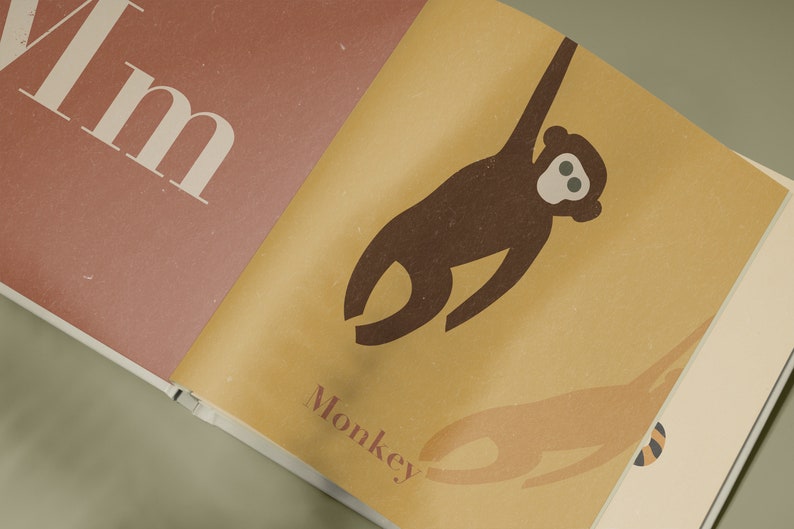 ABC Animals Book Childrens Alphabet Book, Learn the Abc, Baby's First ...