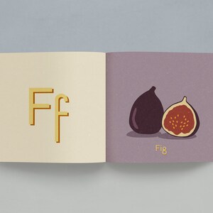 ABC Book Fruits and Vegetables Childrens Picture Alphabet Book, Learn ...