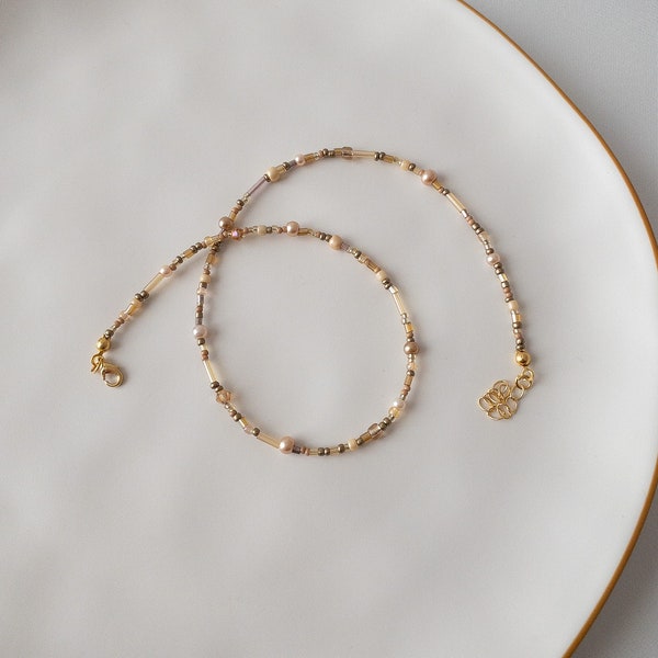 Seed Bead Necklace - Etsy