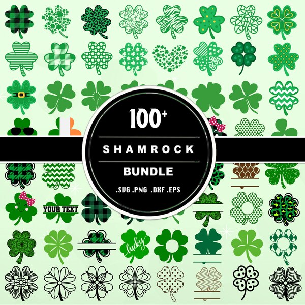 Shamrock Svg - Etsy