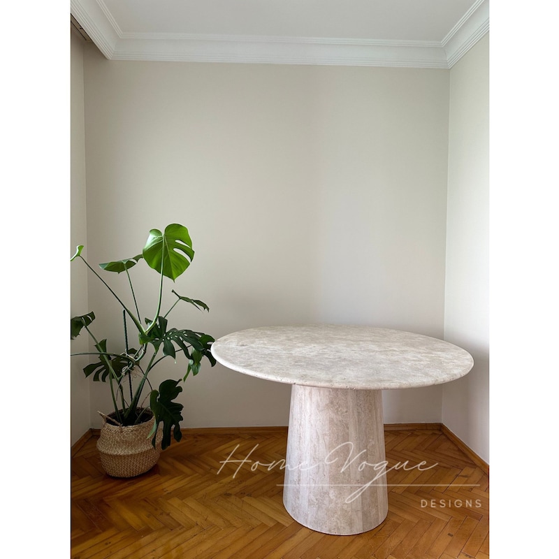 Travertine Table - Etsy
