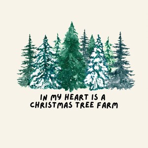 Taylor Swifts Christmas Tree Farm Inspired Print | Taylor Swift ...