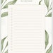 Printable 12 Month Green Leaf to Do List, Lined to Do List, to Do List ...