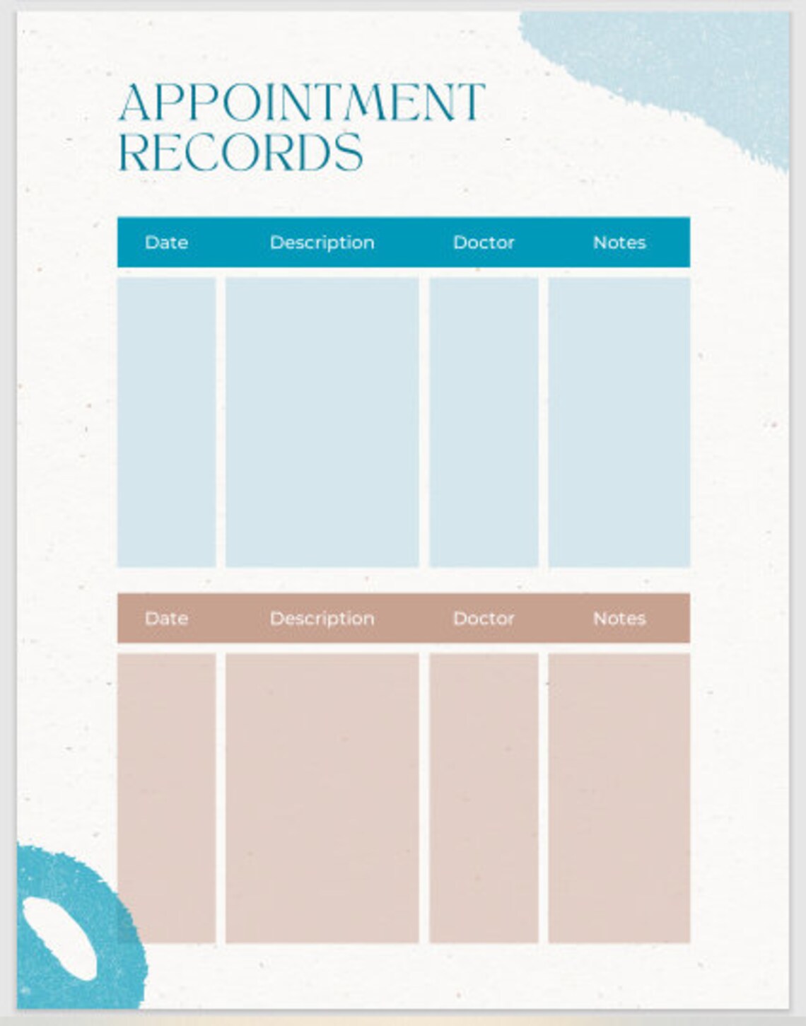 Printable Hospital Bag Checklist, Caregiver Instructions, House Sitter ...