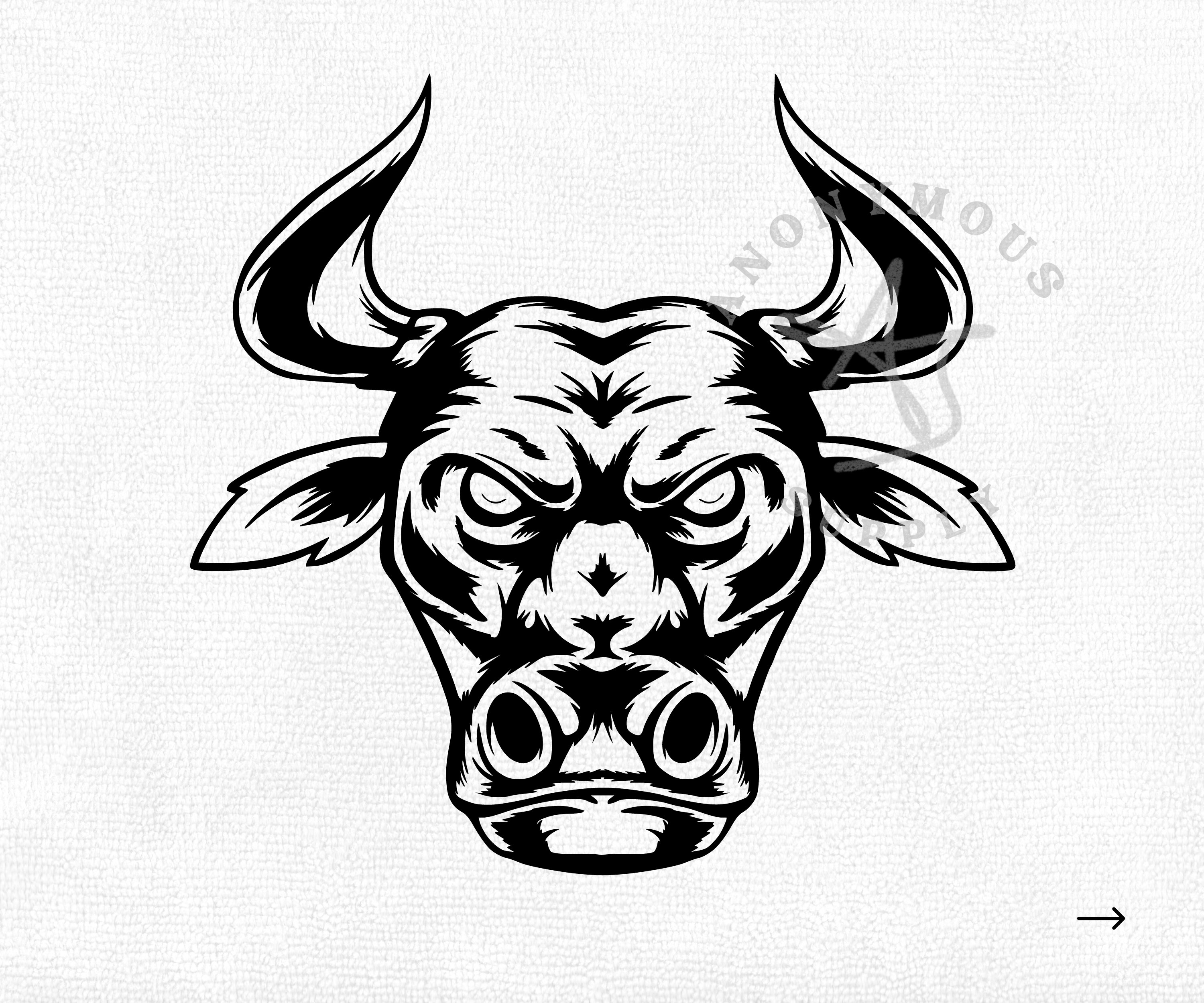 Bull SVG Bull SVG Cow Svg Cow Head Svg Angus Bull Svg - Etsy Israel