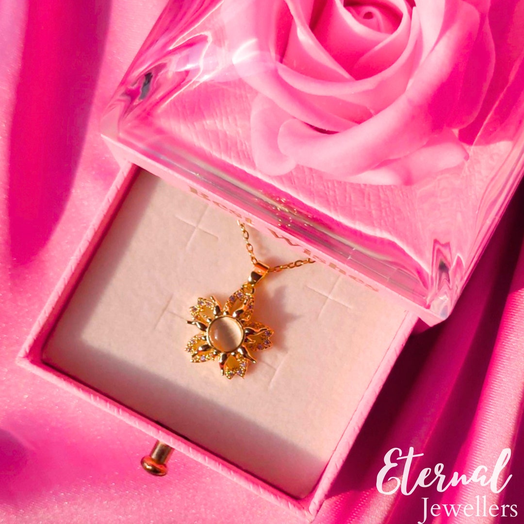 Princess Rapunzel Sun Spinning Necklace | Tangled Necklace | Fidget ...