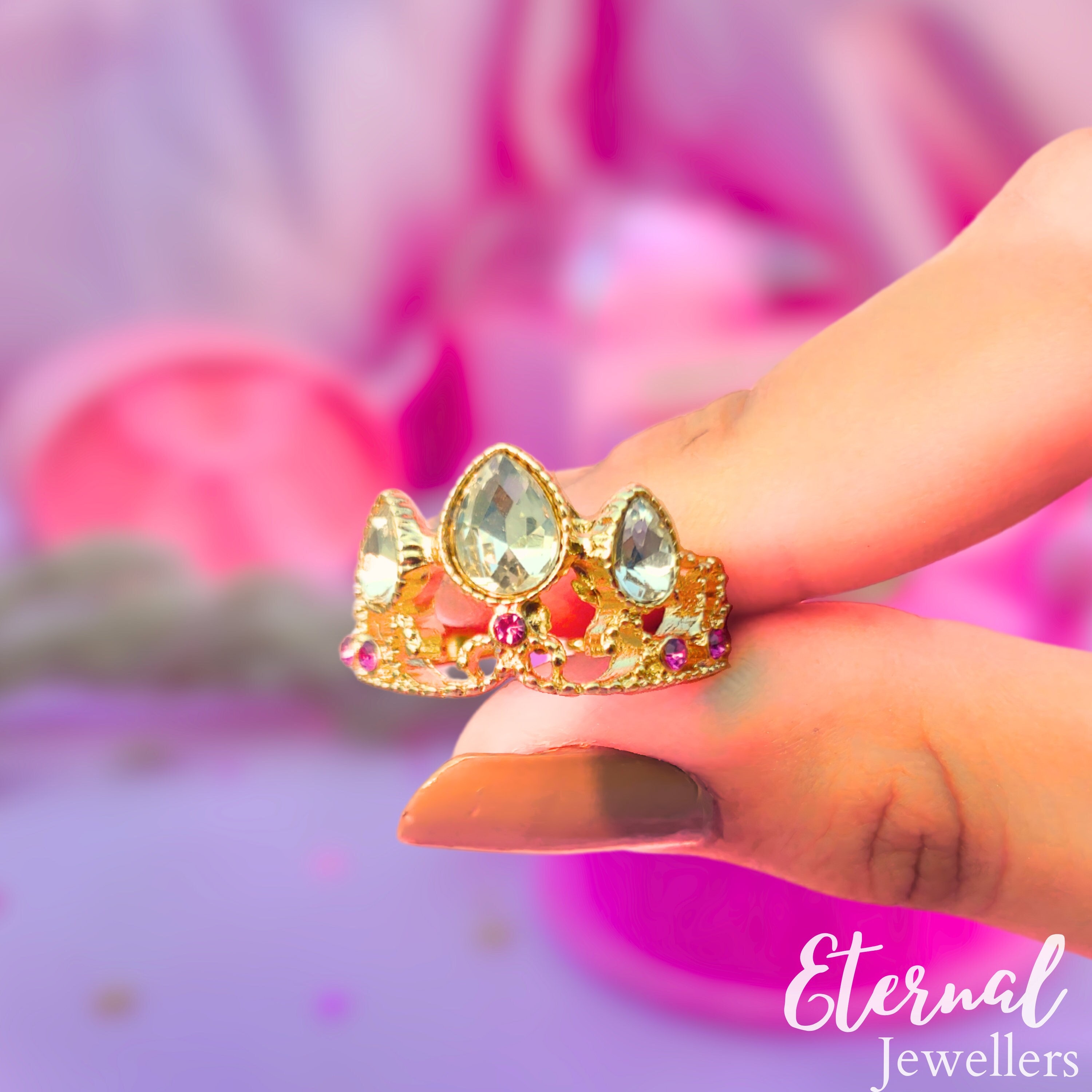 Rapunzel crown ring store