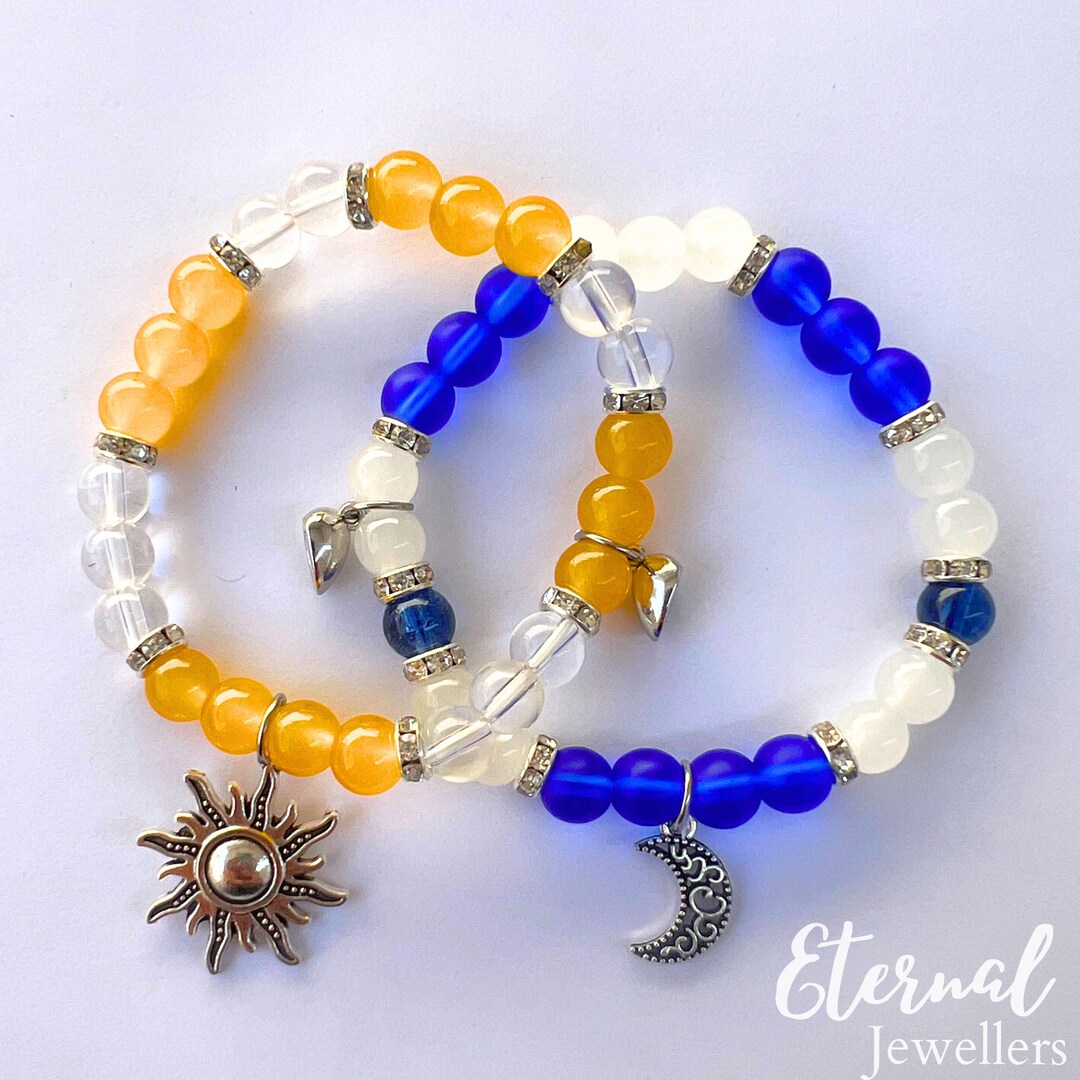 Fairy Tale-inspired Matching Bracelets With Heart Magnet | Enchanted ...